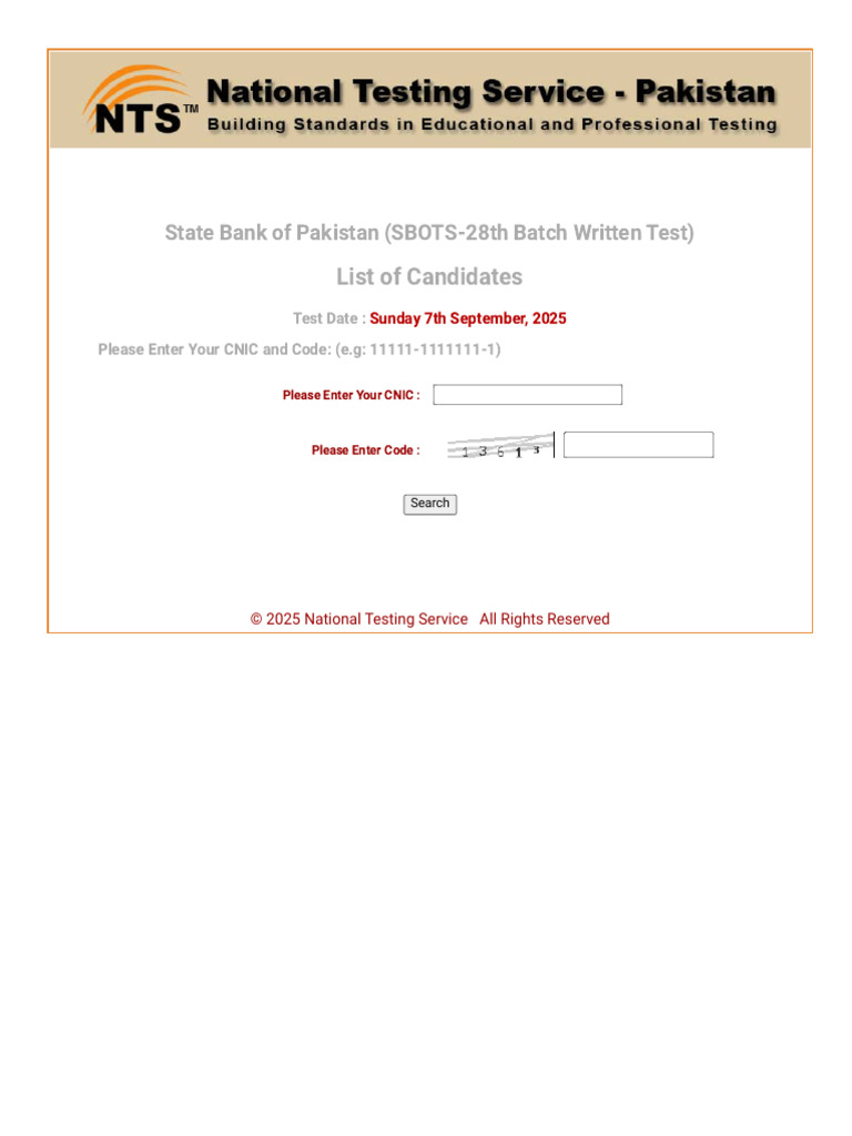 SBOTS 28th Slip | PDF