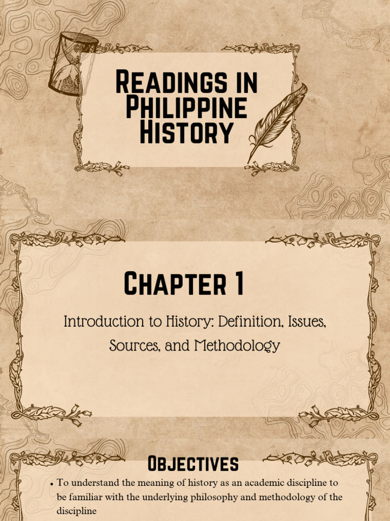 Understanding Philippine History Methodology | PDF | Primary Sources ...