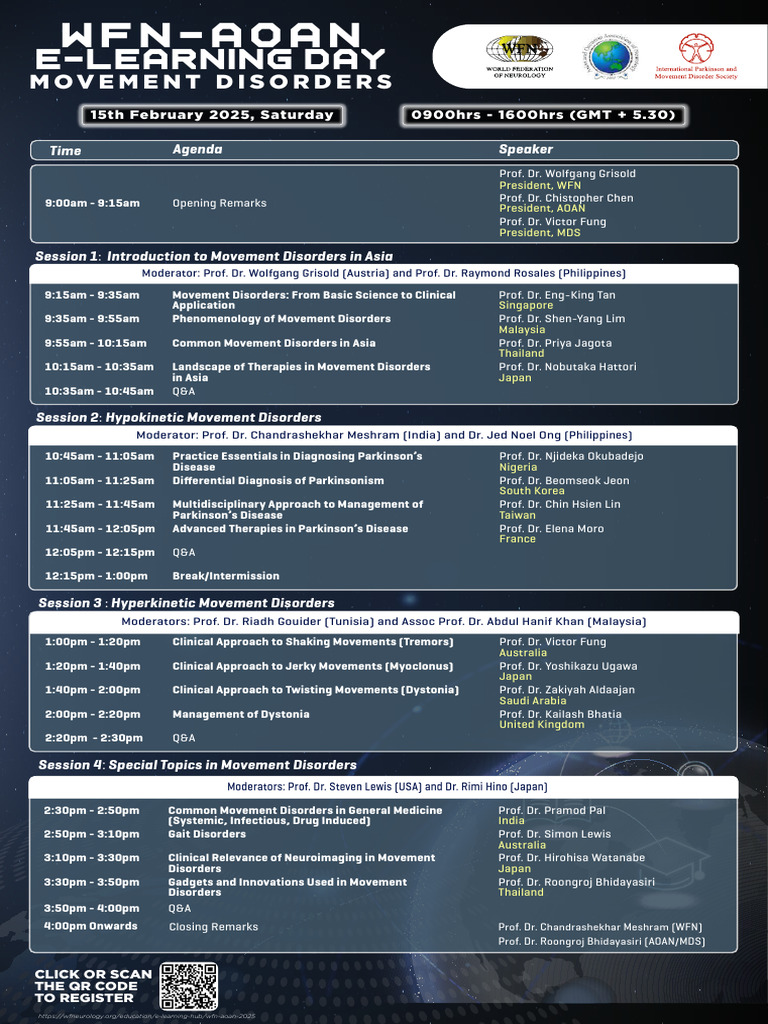 WFN_AOAN E Learning Day 2025 Agenda (R2)_compressed | PDF | Medicine ...