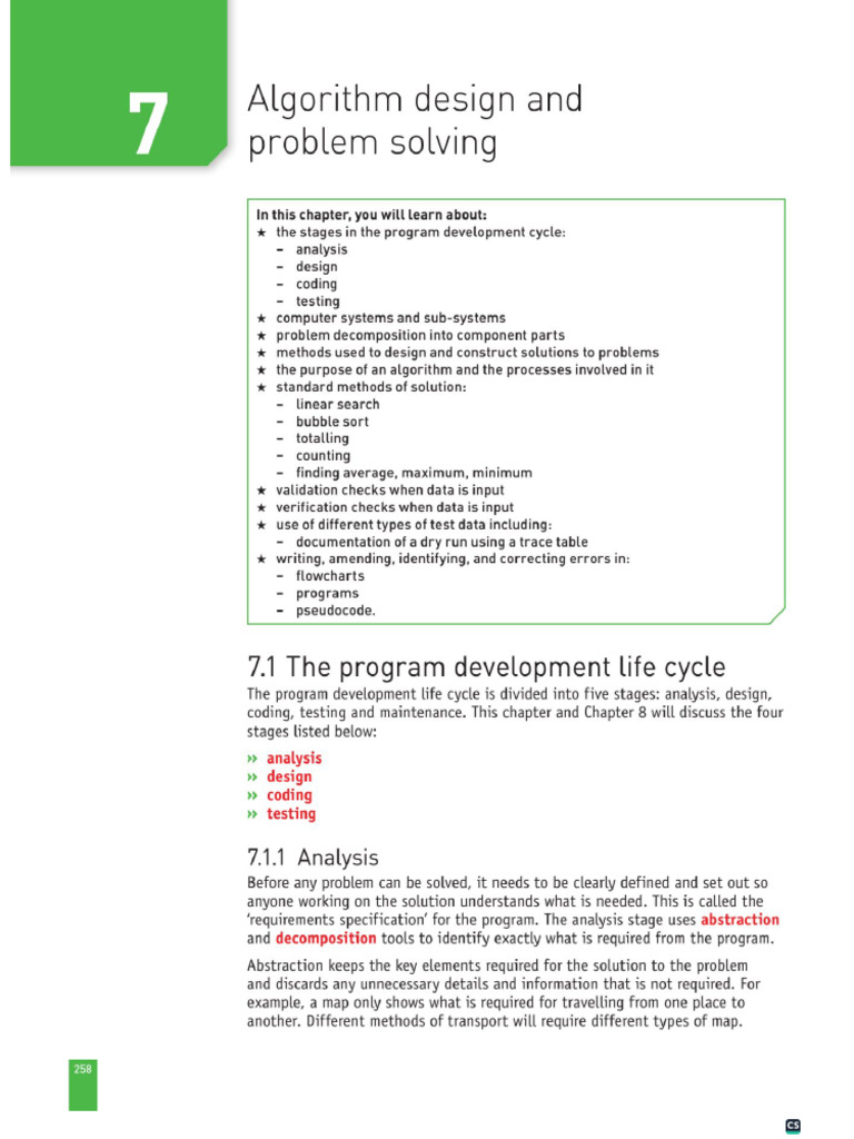Cambridge Igcse and o Level Computer Science Second Edition by Watson ...