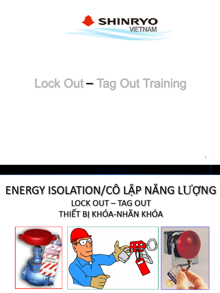 Lock Out - Tag Out - Training | PDF