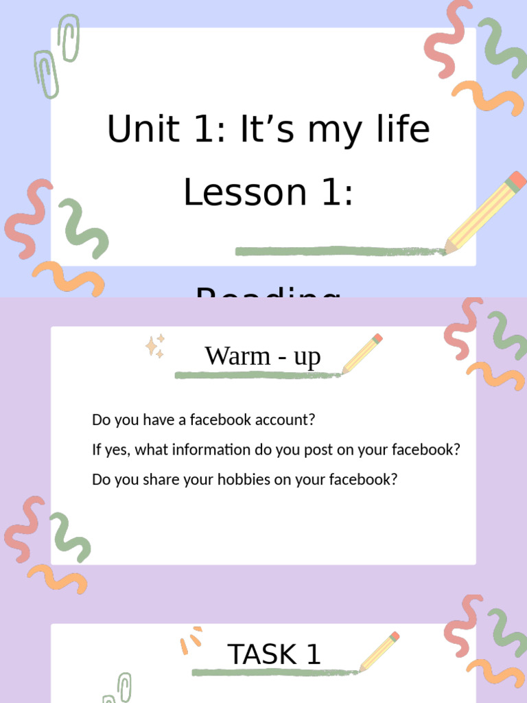 Achiever - Unit 1 - Reading | PDF