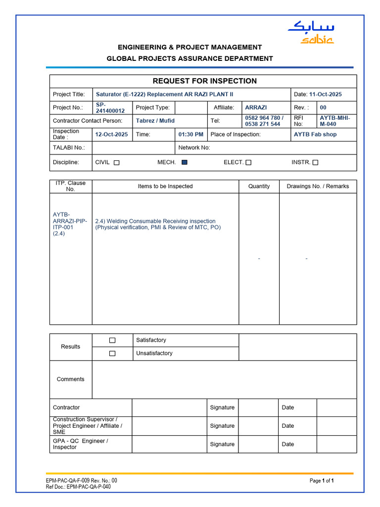 Aytb Mhi M 040 | PDF