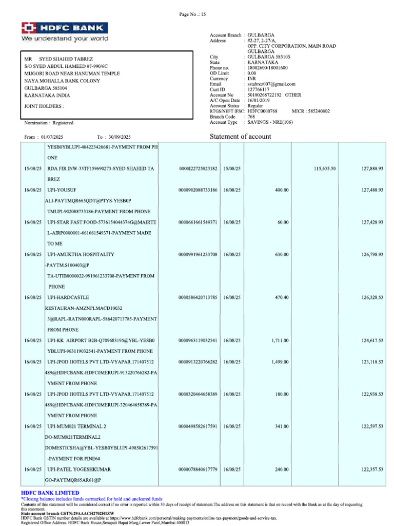 Account Transfer | PDF