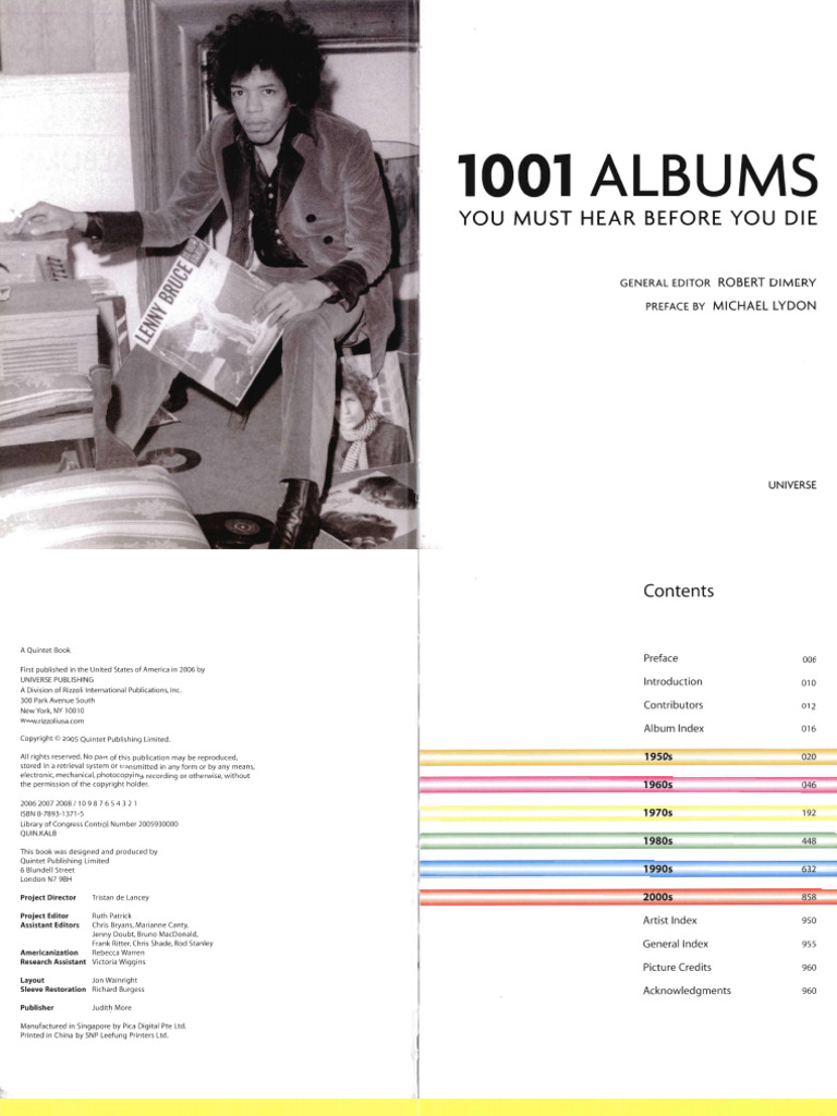 1001 Albums You Must Hear Before You Die | PDF | Lp Record | Sound ...