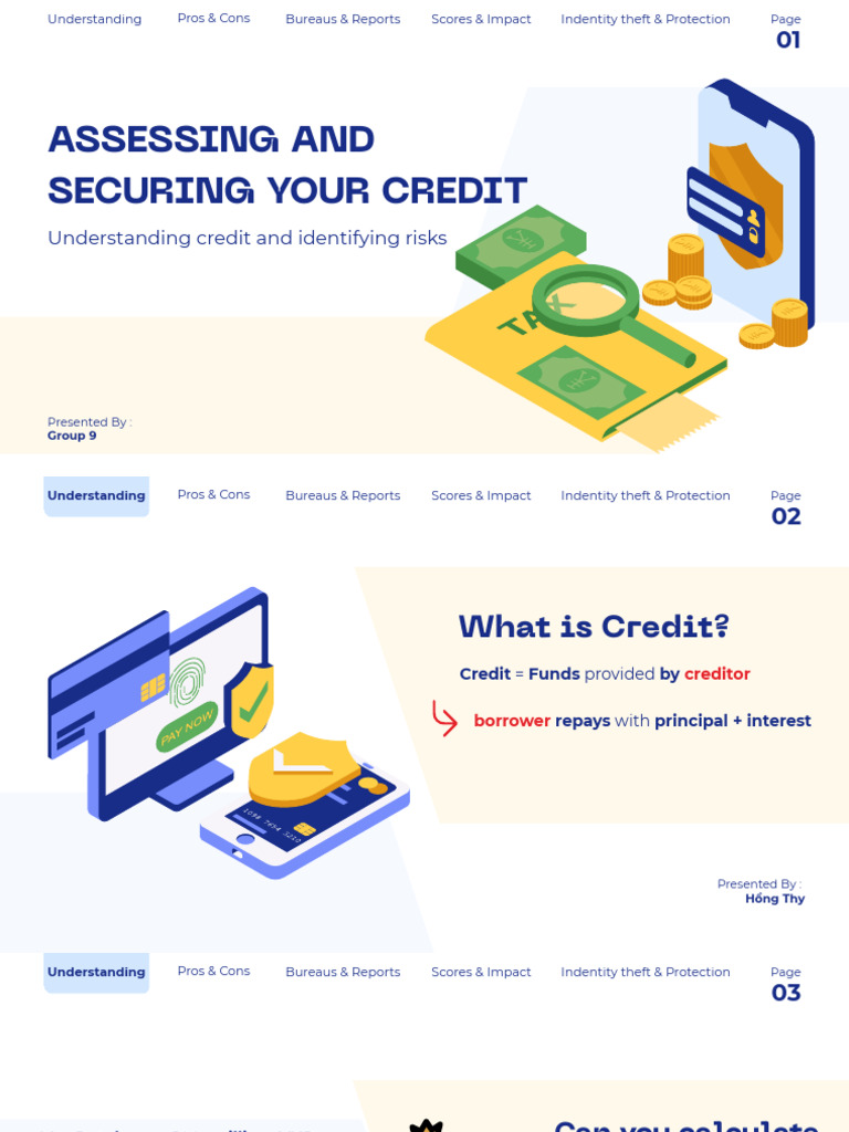 Bản Sao (PFM) Group 9 - Chapter 7 | PDF | Credit | Finance & Money ...