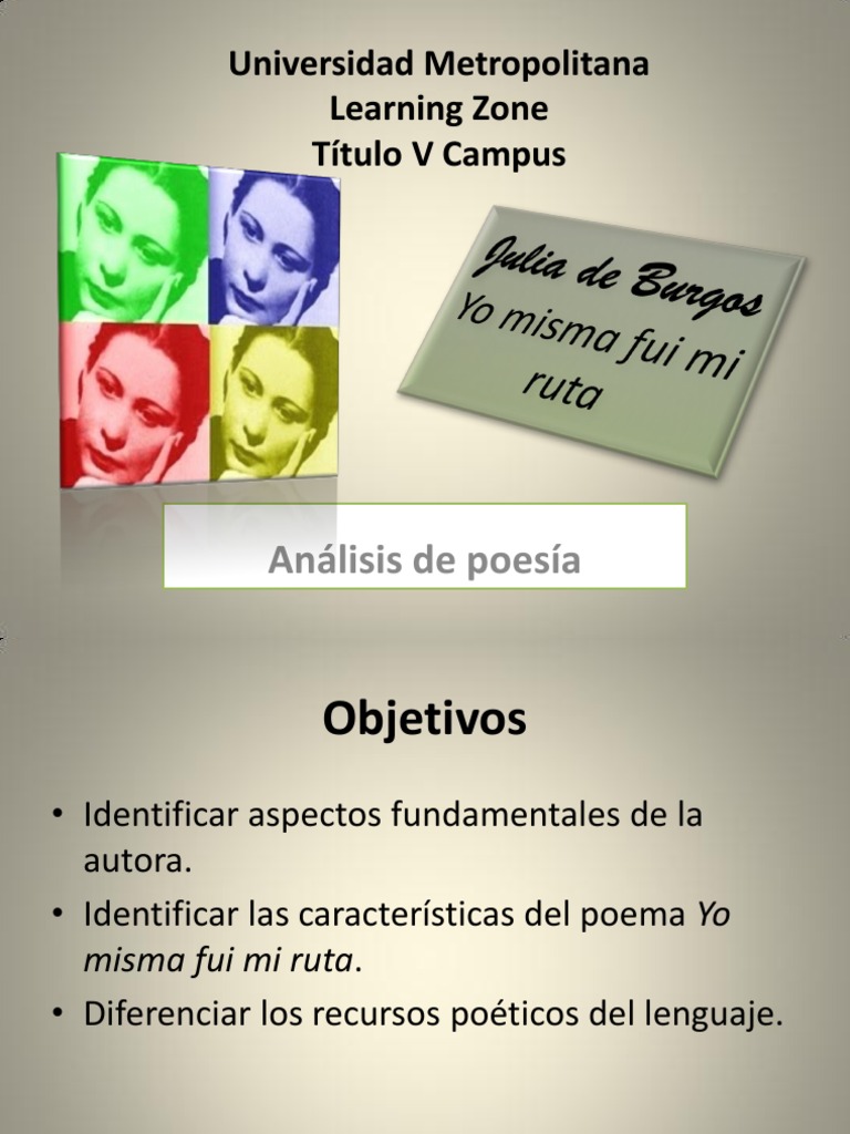 Julia de Burgos - Análisis de Poesía | PDF | Poesía