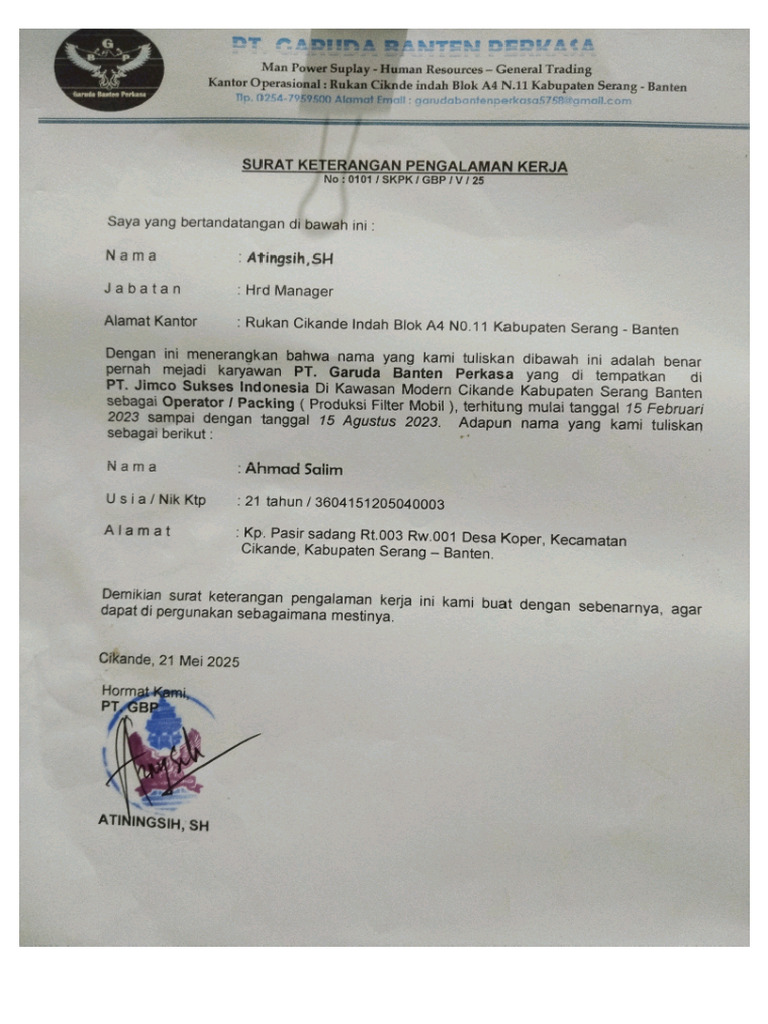 PDF Paklaring | PDF