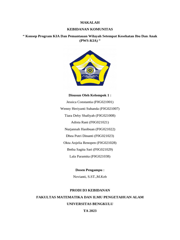 Makalah Kel 1 - Konsep Program Kiaaaaaaaaa | PDF