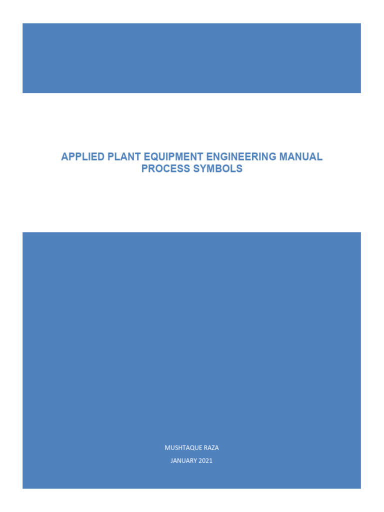 Chapter-4 Applied Plant Equipment Engineering Manual-Process Symbols ...