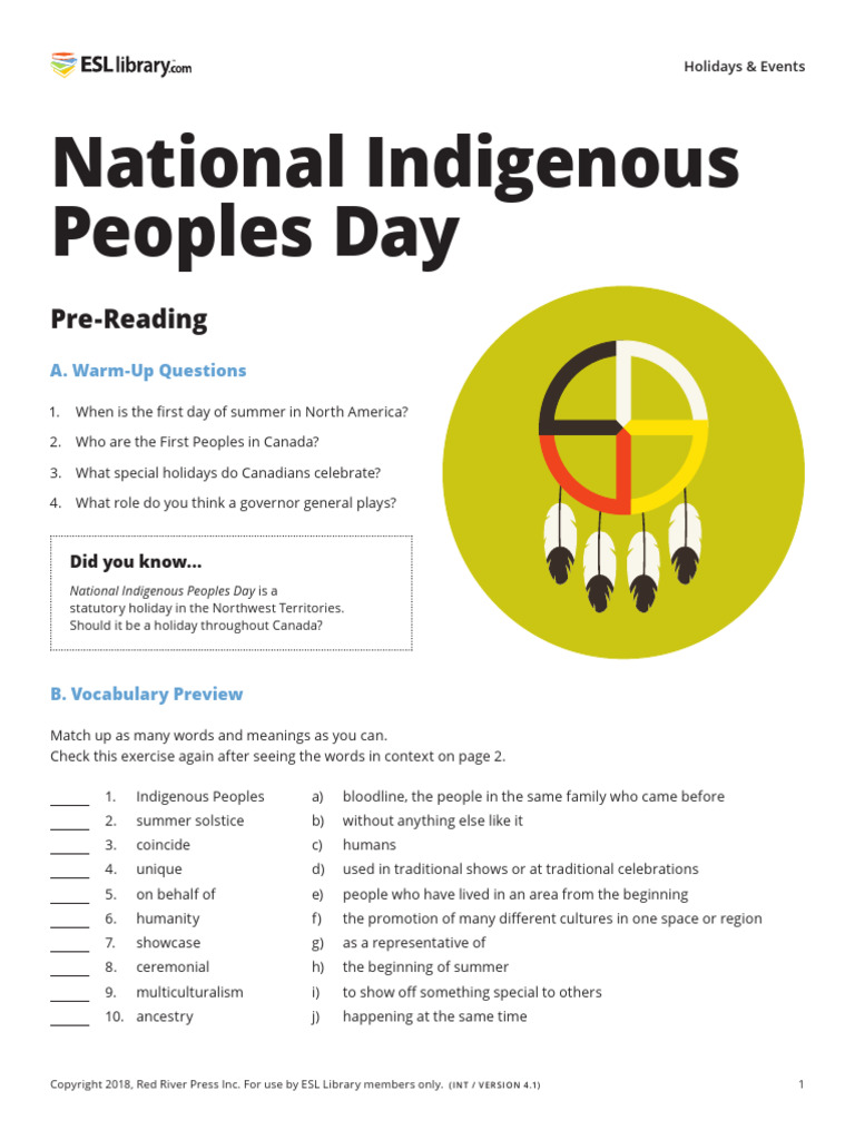 National Indigenous Peoples Day Overview | PDF | Métis | Canada
