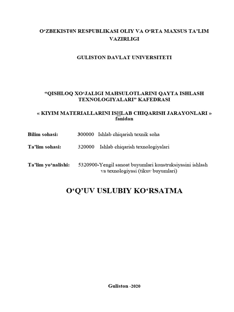 Portal - Guldu.uz Uslubiy Ko'Rsatma | PDF