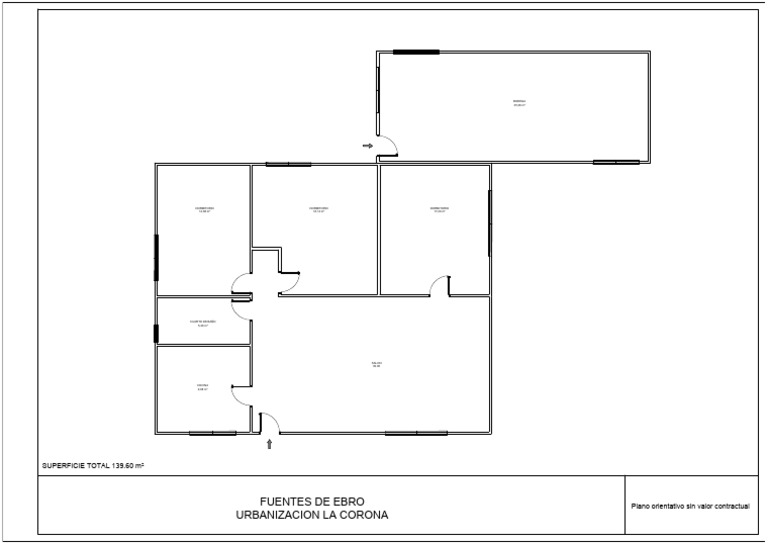 Plano Fuentes de Ebro Urb - La Corona-Model | PDF