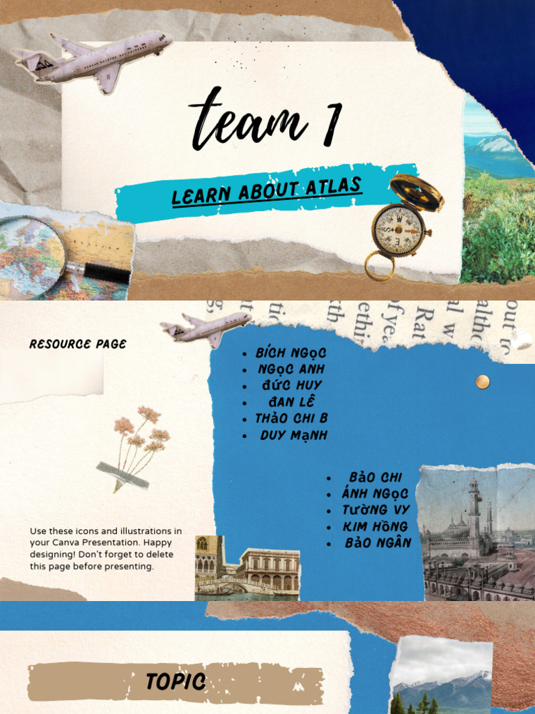 Introduction To Geography Education Presentation in Blue and Beige ...