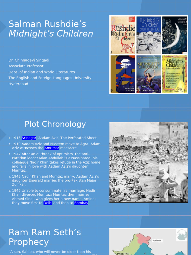 "Chronology of Midnight's Children" | PDF