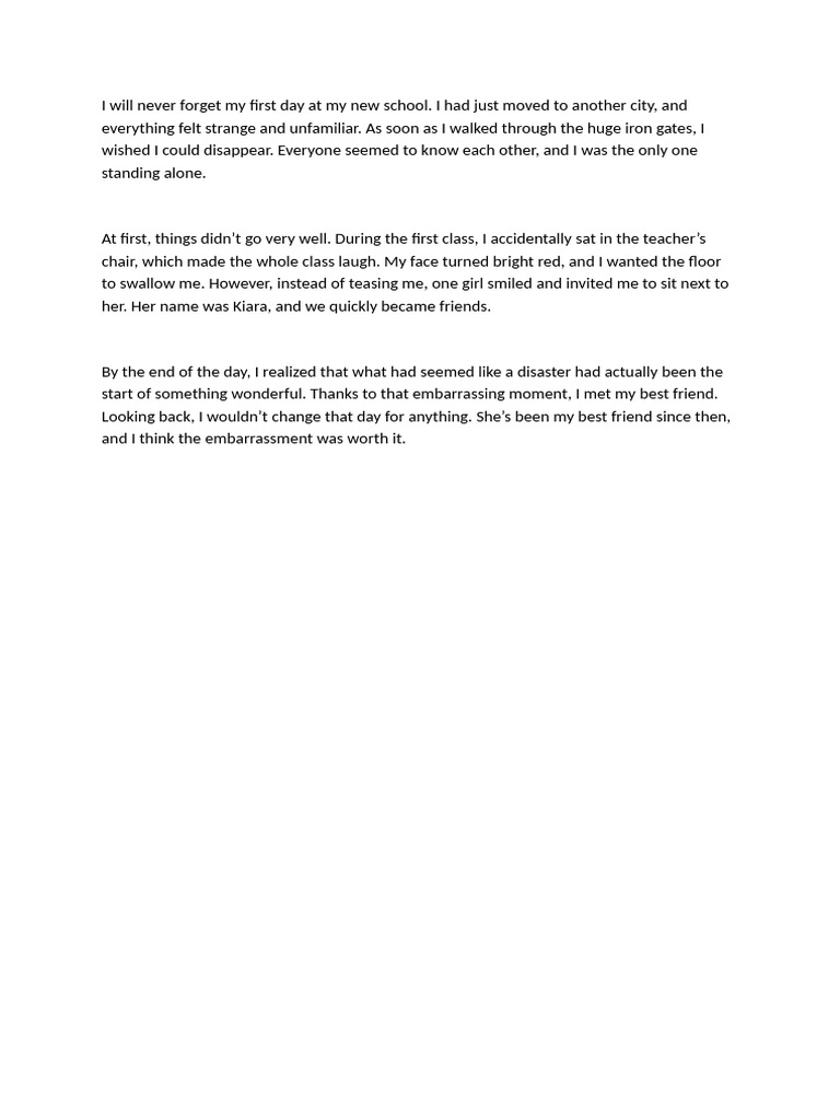 Story Week 4 | PDF
