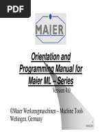 Mazak M-Plus Mazatrol Programming Manual | PDF