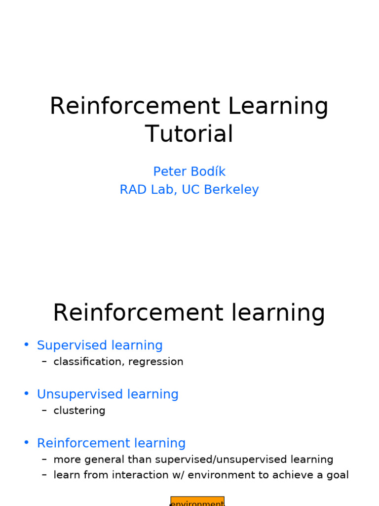 Reinforcement Learning | PDF | Theoretical Computer Science | Machine ...