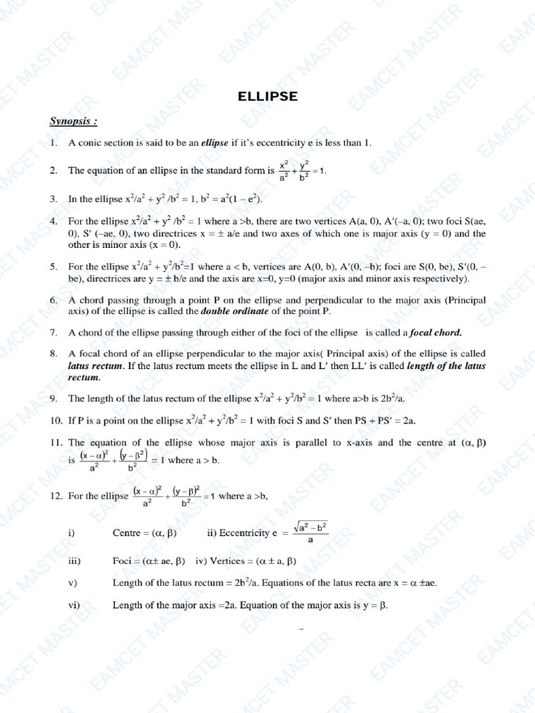 ELLIPSe Notes | PDF