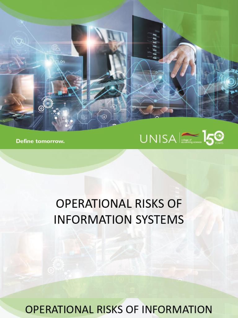 L18 Operational Risks of Information Systems | PDF | Computer Security ...