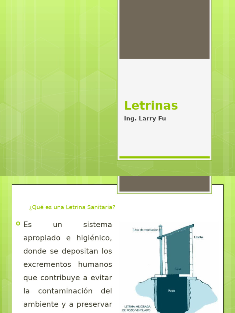 Letrinas Sanitarias | PDF | Letrina | Saneamiento