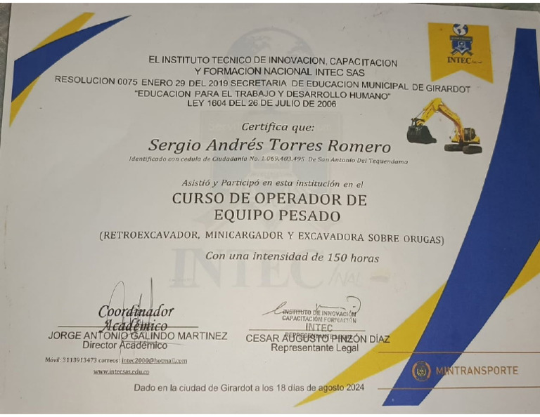 CERTI Ma | PDF