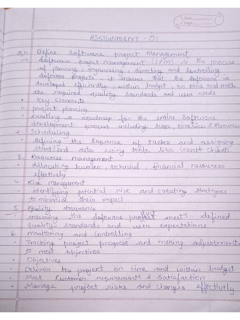 SPD Assignment Unit 1 and 2 | PDF