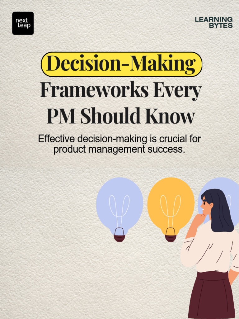 Decision Making Frameworks 1751276308 | PDF | Time Management ...