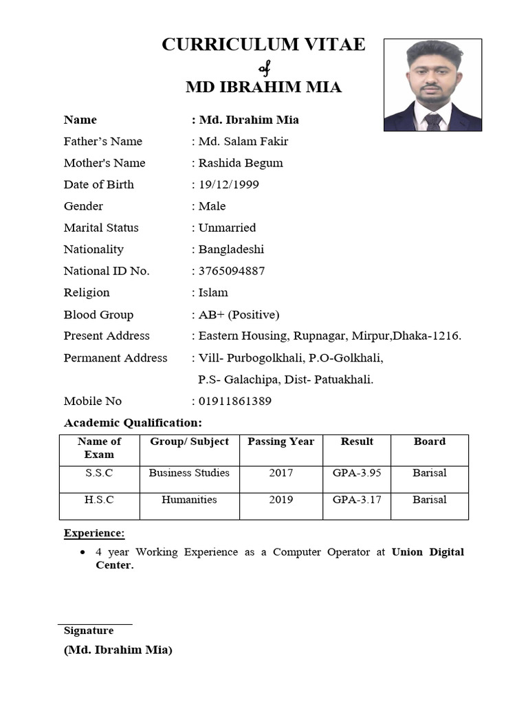 MD Ibrahim | PDF