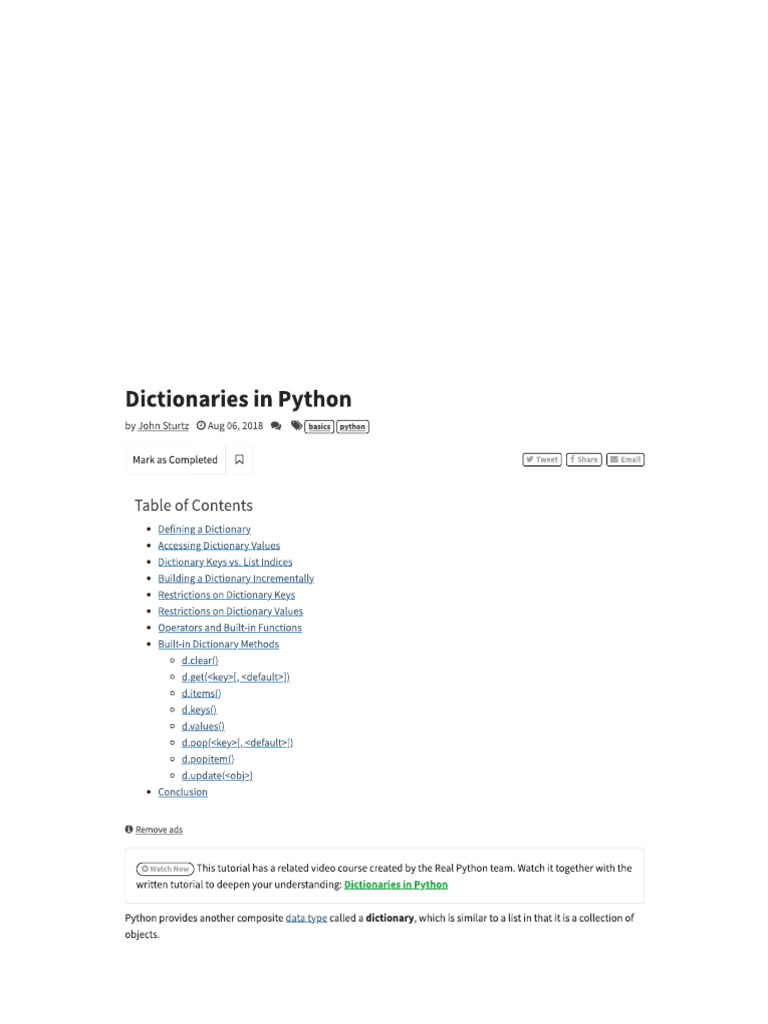 Dict | PDF