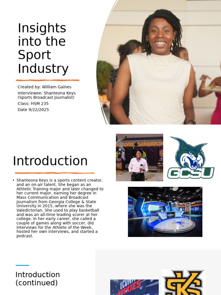 Insights Into The Sport Industry | PDF | Human Communication ...