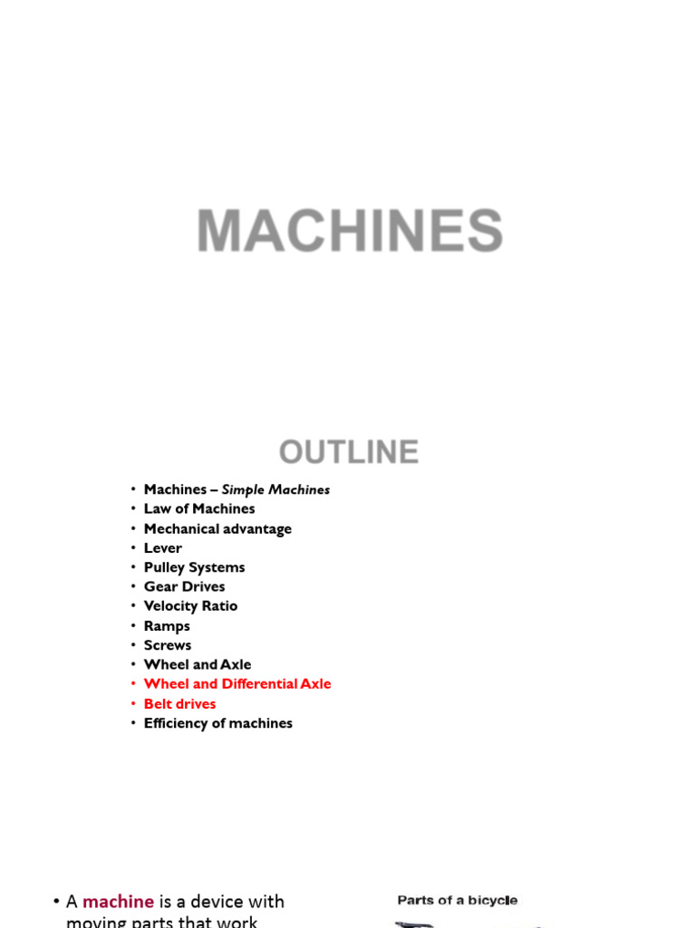 Understanding Simple Machines and Efficiency | PDF | Machines | Lever