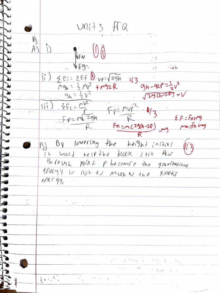 Unit 3 FRQ Check | PDF