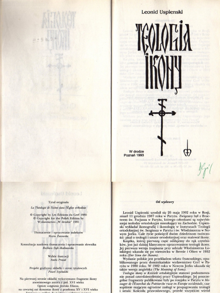 Teologia Ikony PDF I2PDF | PDF