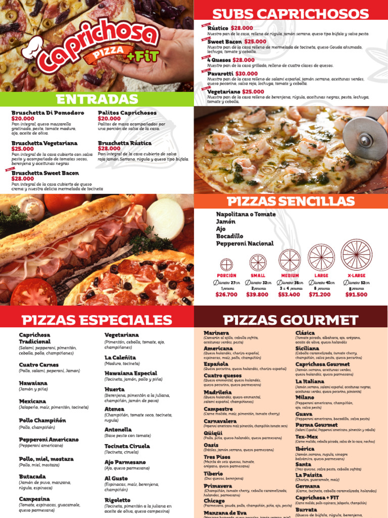 Menu 2023 | PDF