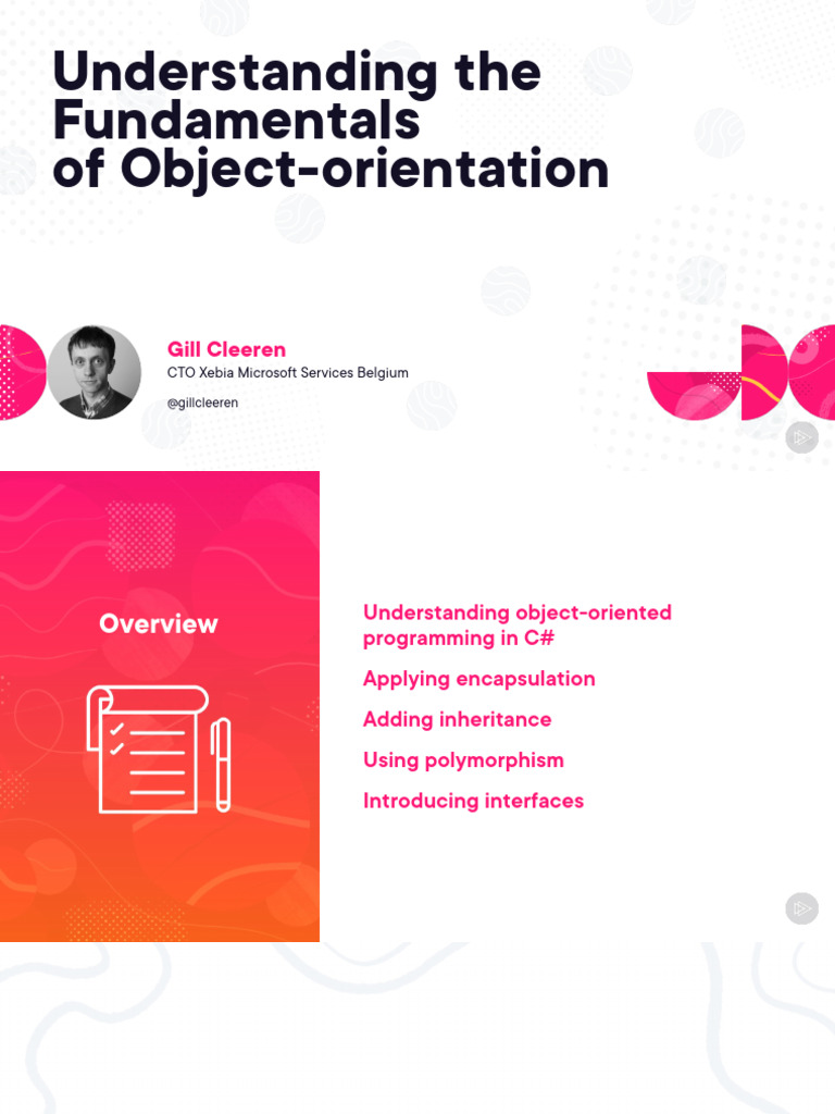 Understanding The Fundamentals of Object Orientation Slides | PDF | Class (Computer Programming ...