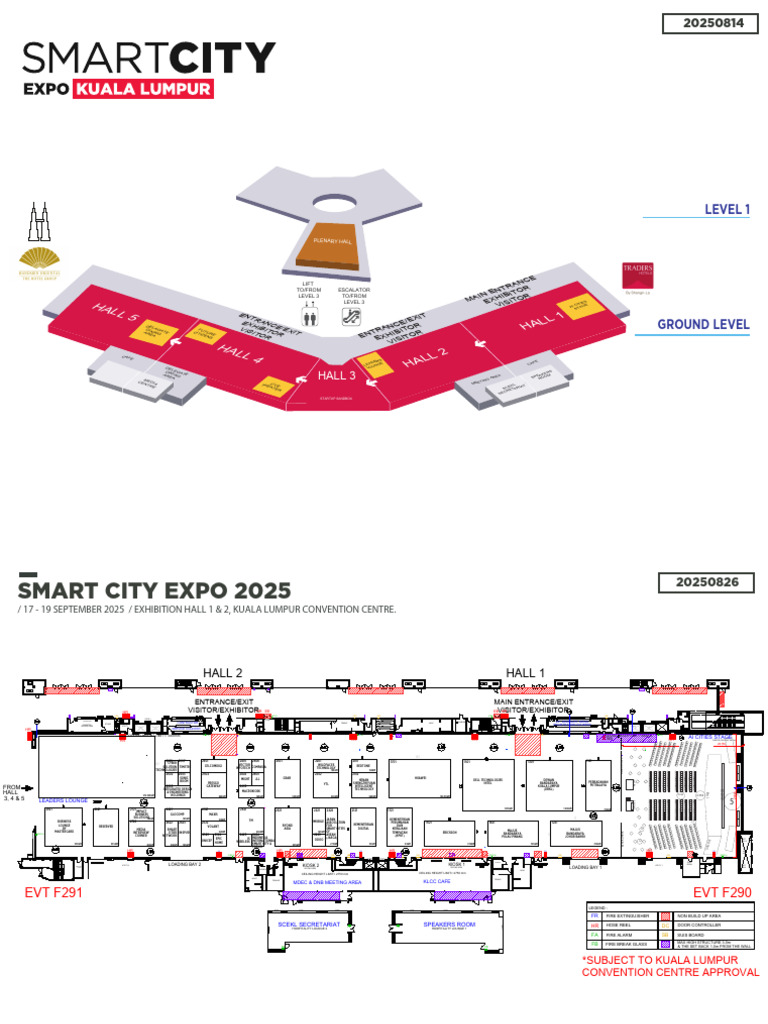 Smart City Expo 2025 Venue Layout | PDF