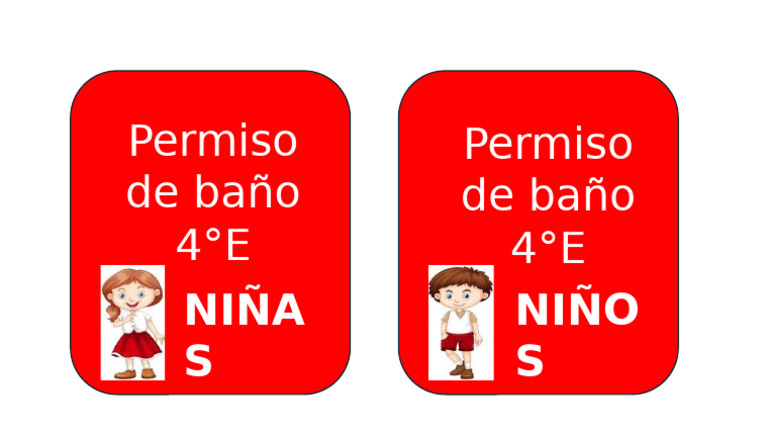 Permiso de Ir Al Baño 4e | PDF