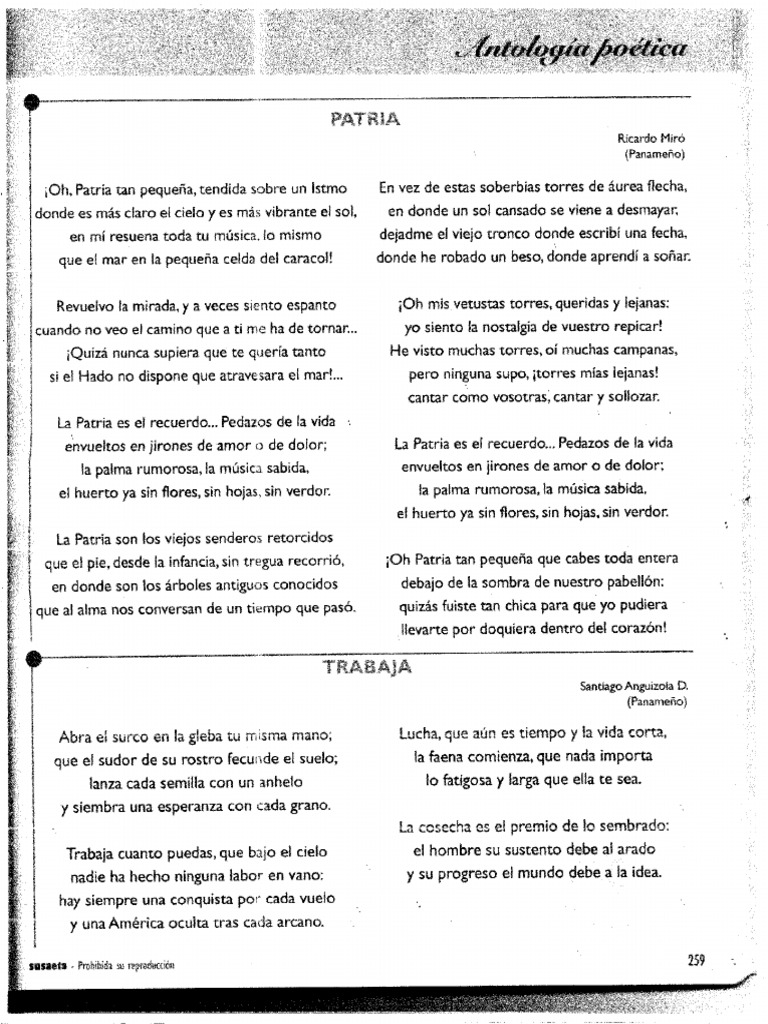 Poema Patria | PDF