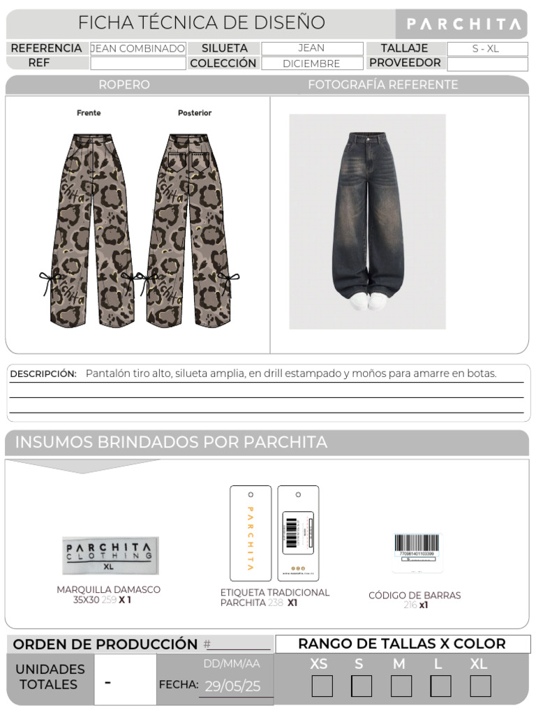 Pantalon Animal Print | PDF