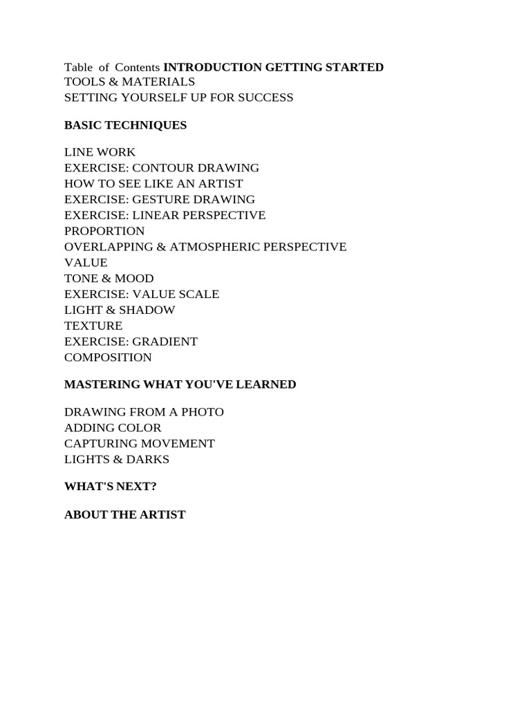 Tableofcontents Introduction Gettingstarted | PDF