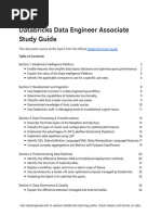 Databricks Generative AI Engineer Exam Guide | PDF | Artificial ...
