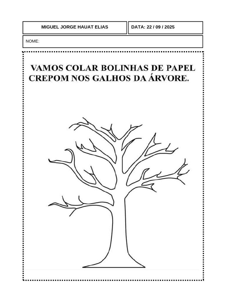 Bicolor Tracejar Letras Fundamental Folha de Atividades - PDF 127 | PDF