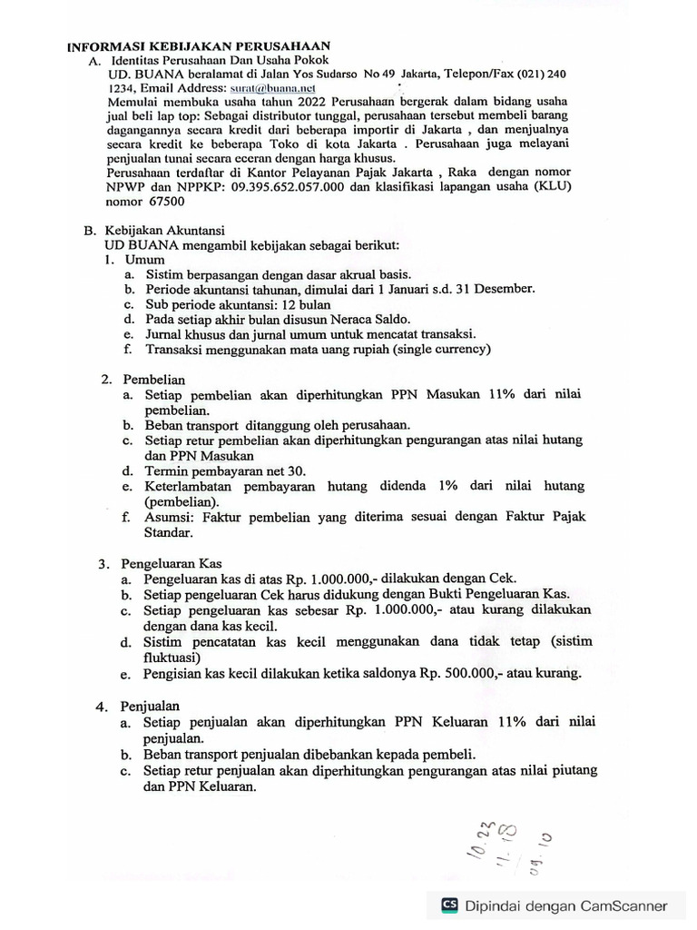Ud Buana | PDF