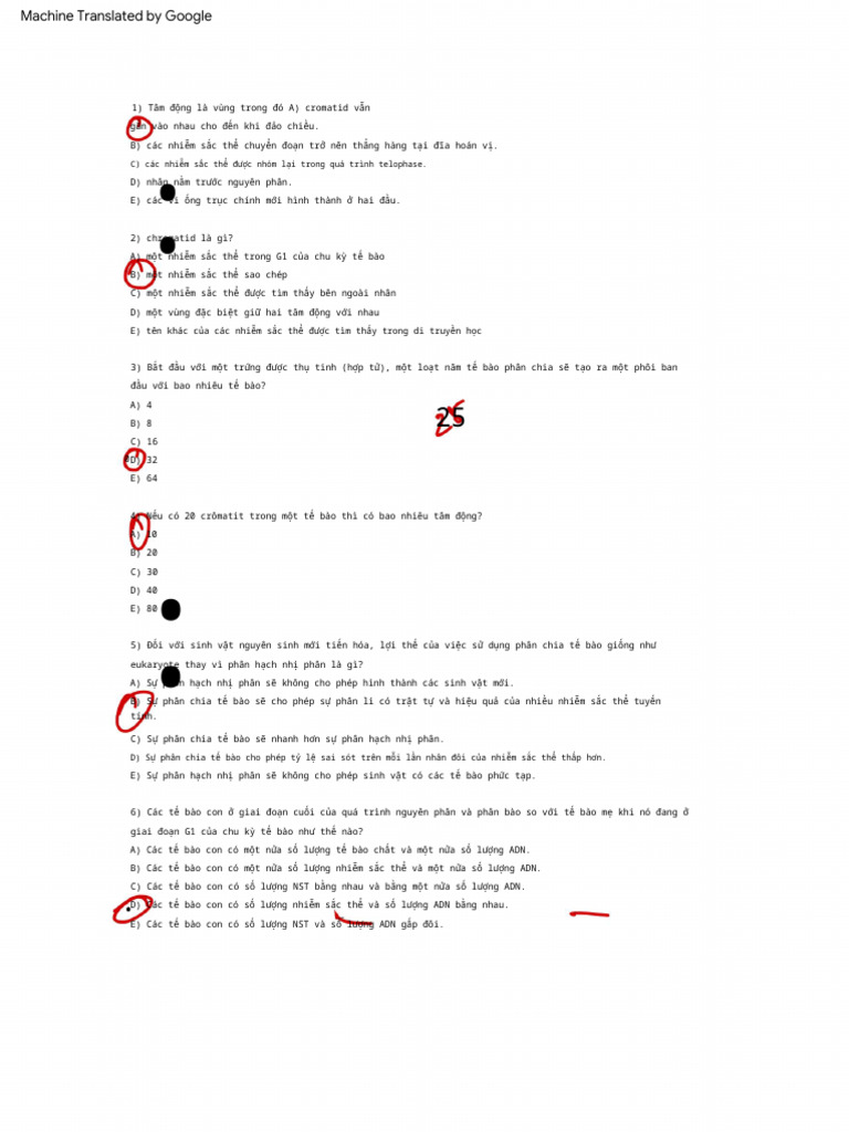 Decuong SHPT - 1 | PDF