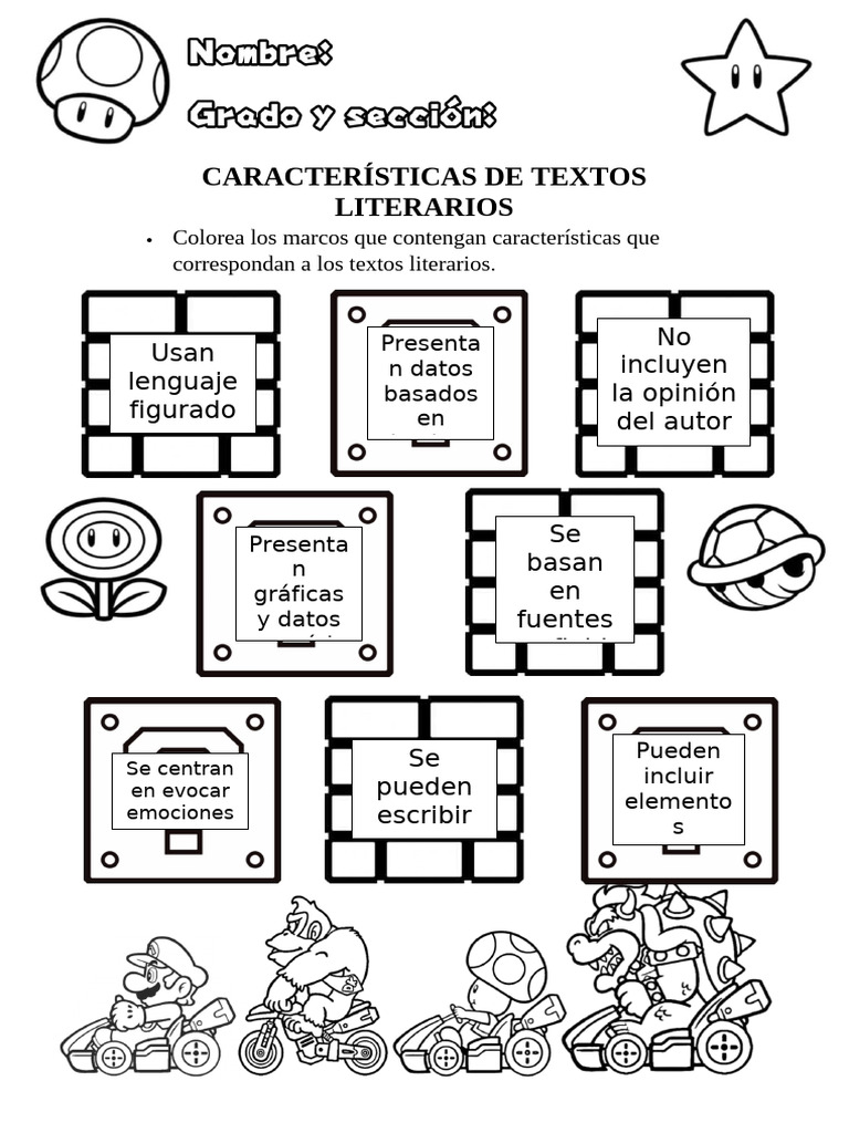 Características de Textos | PDF