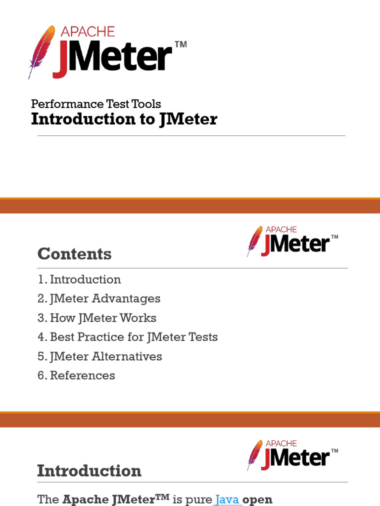 JMeter Features Best Practices and Usage Document 1748614814 | PDF ...