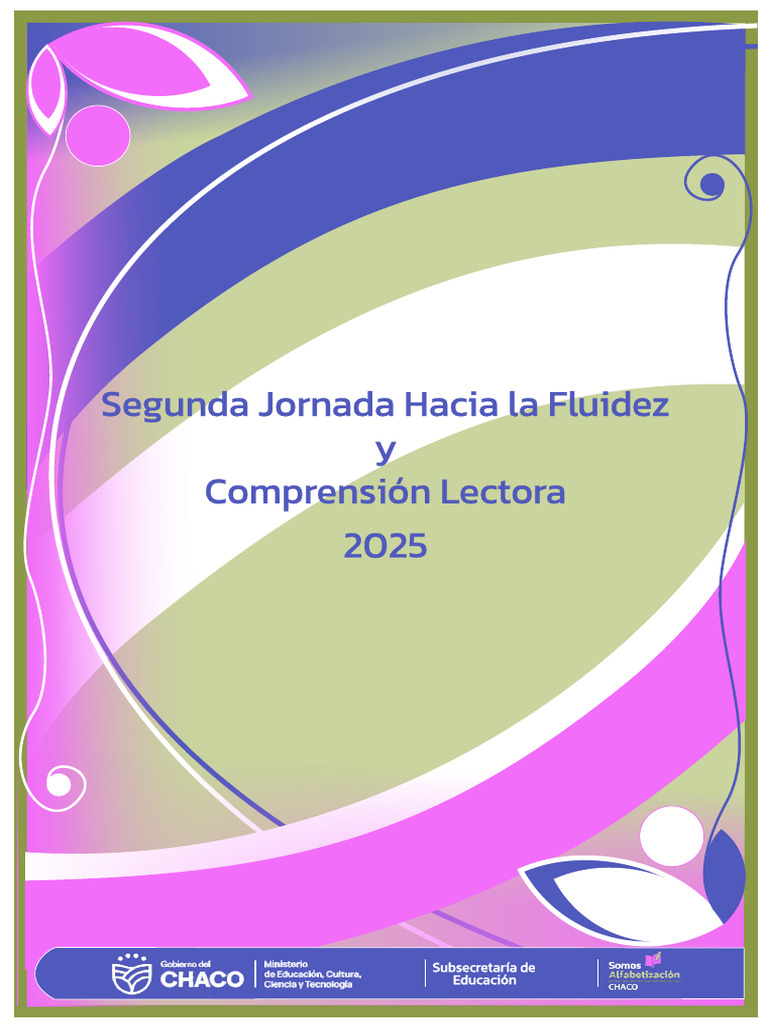Segunda Jornada Hacia La Fluidez y Comprensión Lectora - Octubre 2025 ...