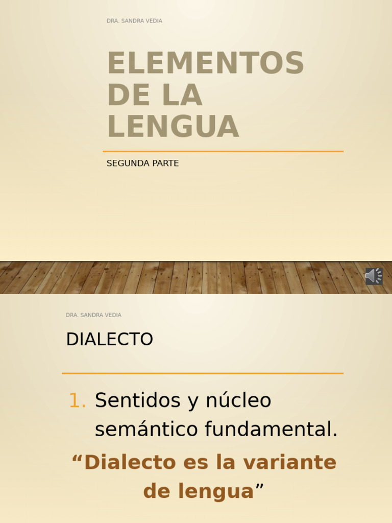 Elemntos de La Lengua 2 | PDF | Dialecto | Variedades de idiomas y estilos