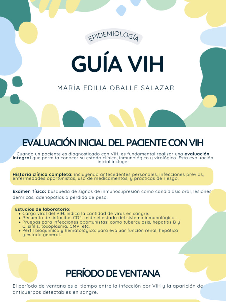 Evaluación Inicial del Paciente con VIH | PDF | VIH | VIH / SIDA